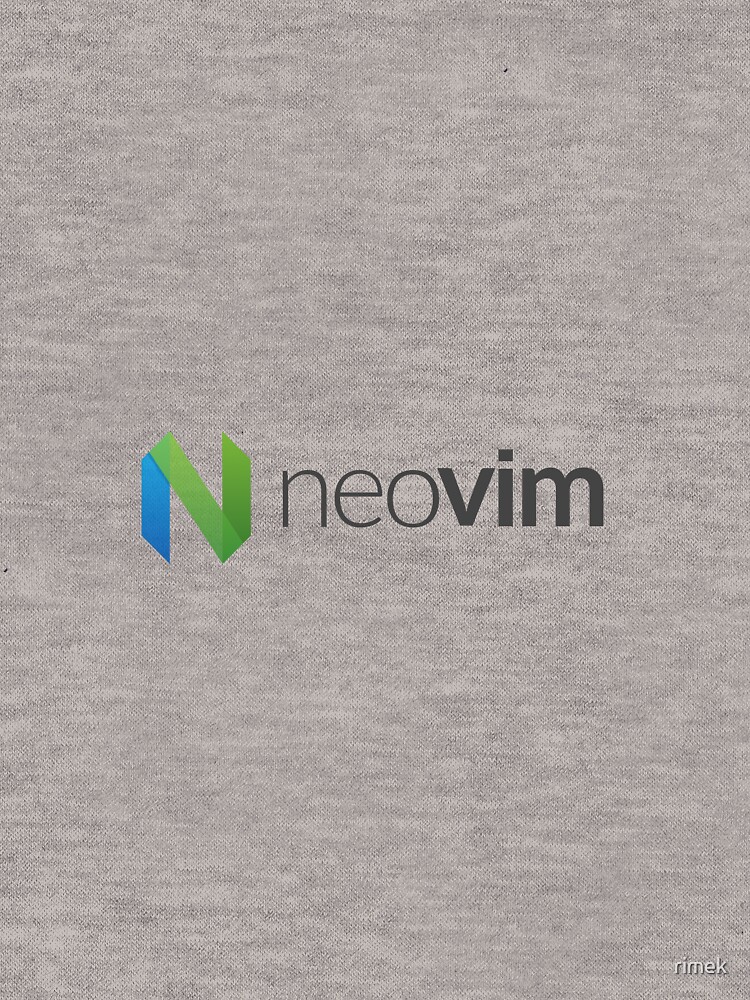 "Neovim Logo" Lightweight Hoodie by rimek | Redbubble