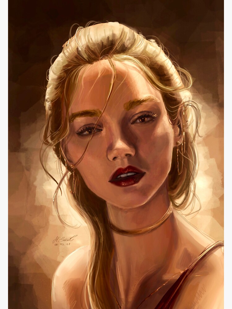 "Morrigan | ACOTAR" Sticker by MSuselArt | Redbubble