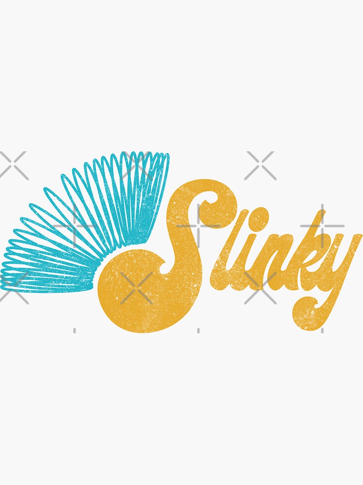 "Slinky Toy " Sticker by Modulary | Redbubble