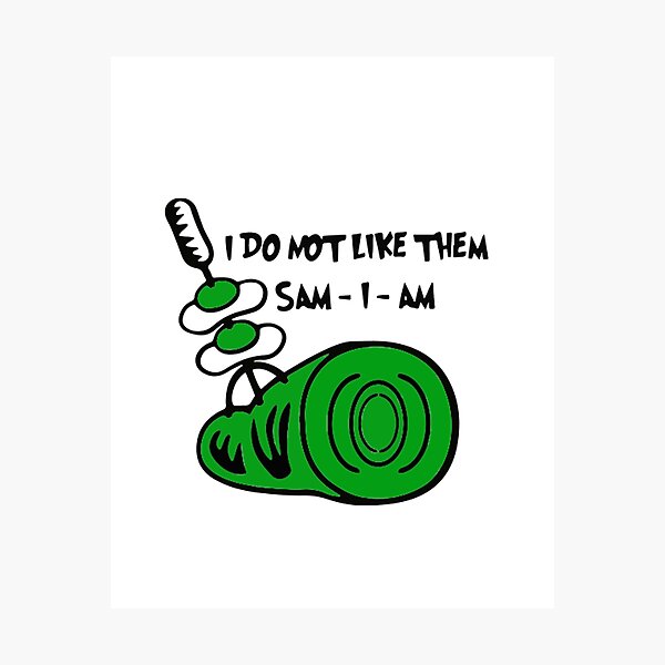 Impression photo « Dr. Seuss svg, Green eggs ham svg, I do not like ...
