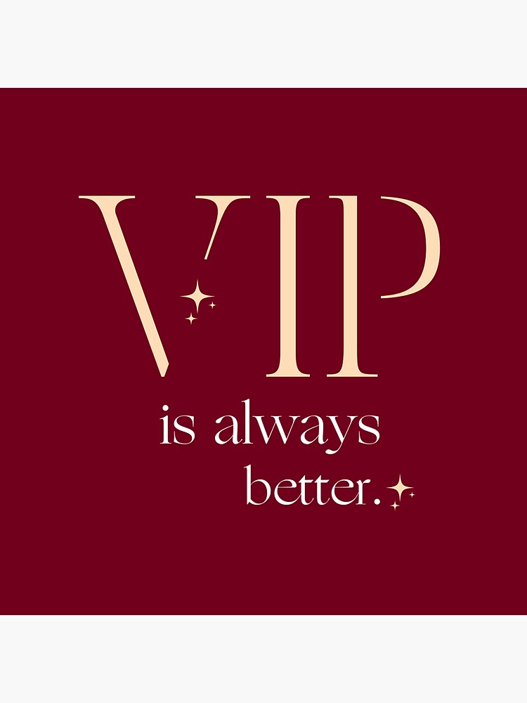 "Anna Delvey - VIP is always better Shirt and Cap" Sticker by ...