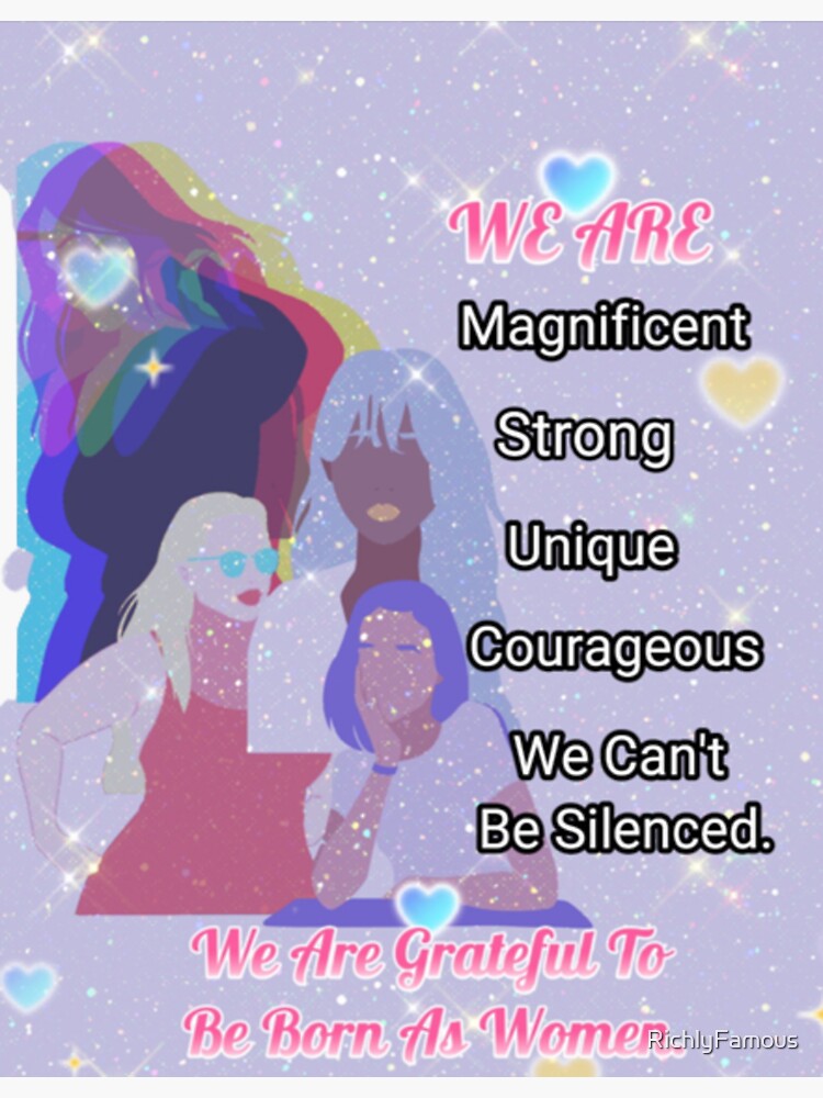 "We Are Who We Are" Sticker by RichlyFamous | Redbubble