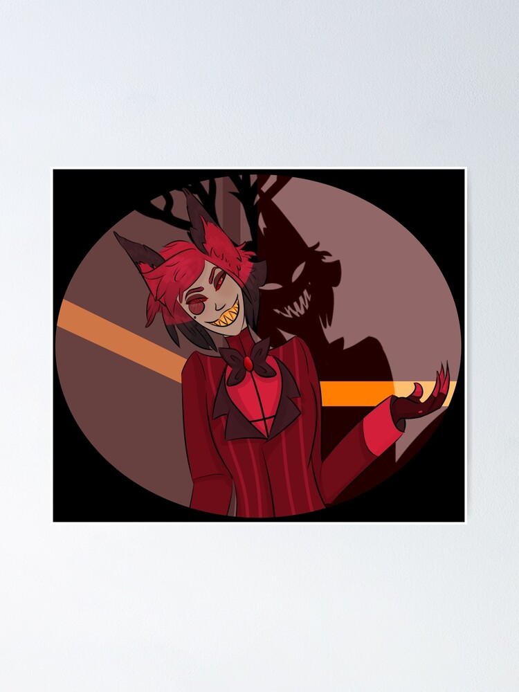 "Alastor " Poster for Sale by KingCorvid | Redbubble