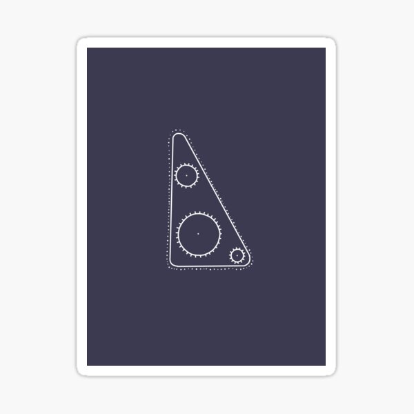 "Gear" Sticker by aMauraart | Redbubble