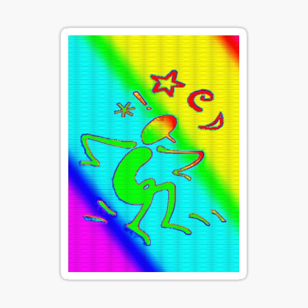 "Hyper ClipArt" Sticker by Alcanroad | Redbubble