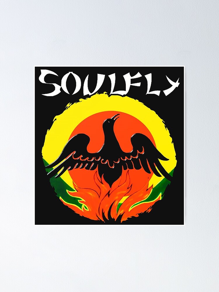 "soulfly - logo" Poster for Sale by FANSROCK | Redbubble