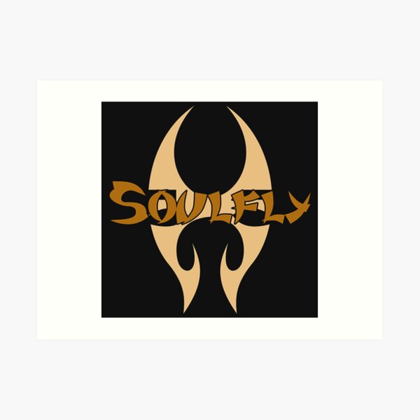 "soulfly - logo" Art Print for Sale by FANSROCK | Redbubble