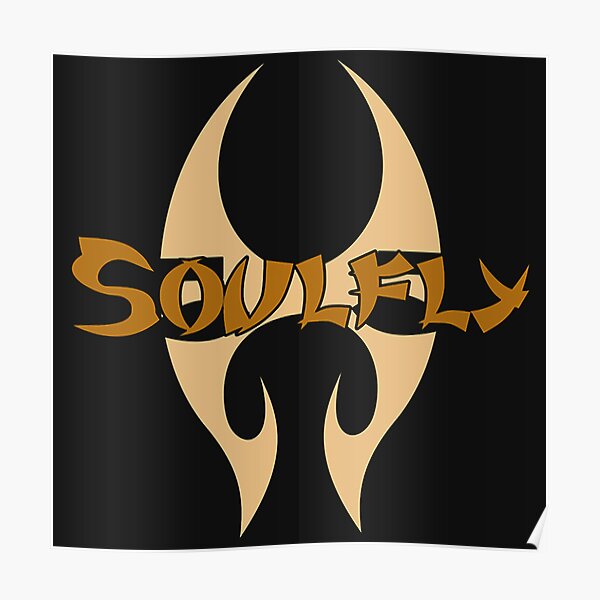 "soulfly - logo" Poster for Sale by FANSROCK | Redbubble