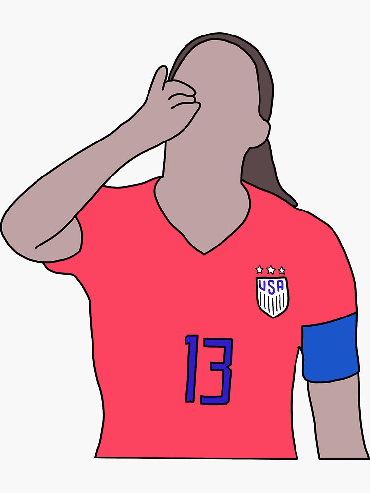 "Alex Morgan Tea" Sticker by Carlifriess | Redbubble