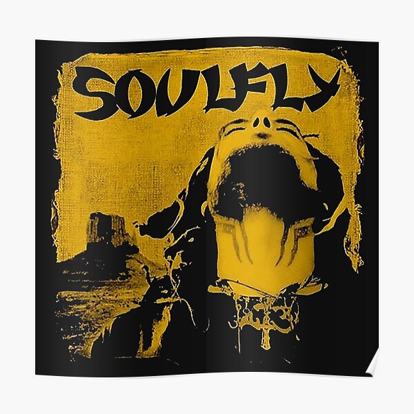 "soulfly - logo" Poster for Sale by FANSROCK | Redbubble