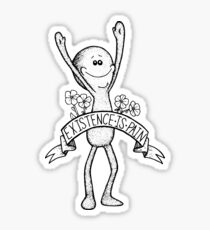 Existence Is Pain: Stickers | Redbubble