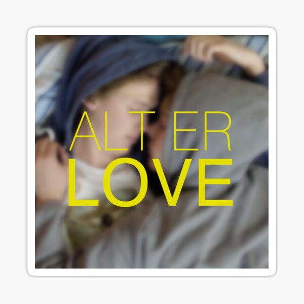 "ALT ER LOVE" Sticker by smileyna | Redbubble