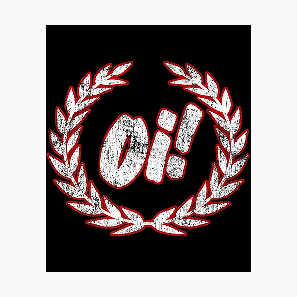 "Oi Oi Oi Skinhead Ska and Street Punk Premium" Photographic Print for ...
