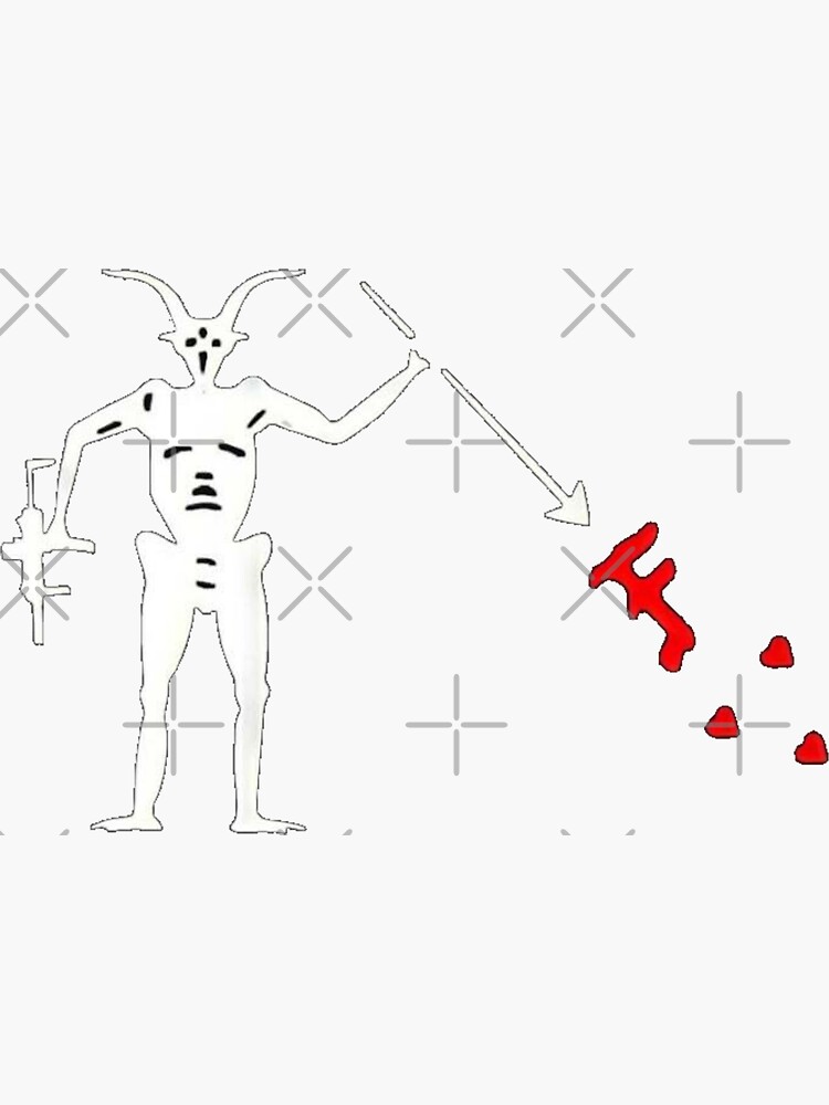 "FOG-Blackbeard " Sticker by wolfy-store | Redbubble