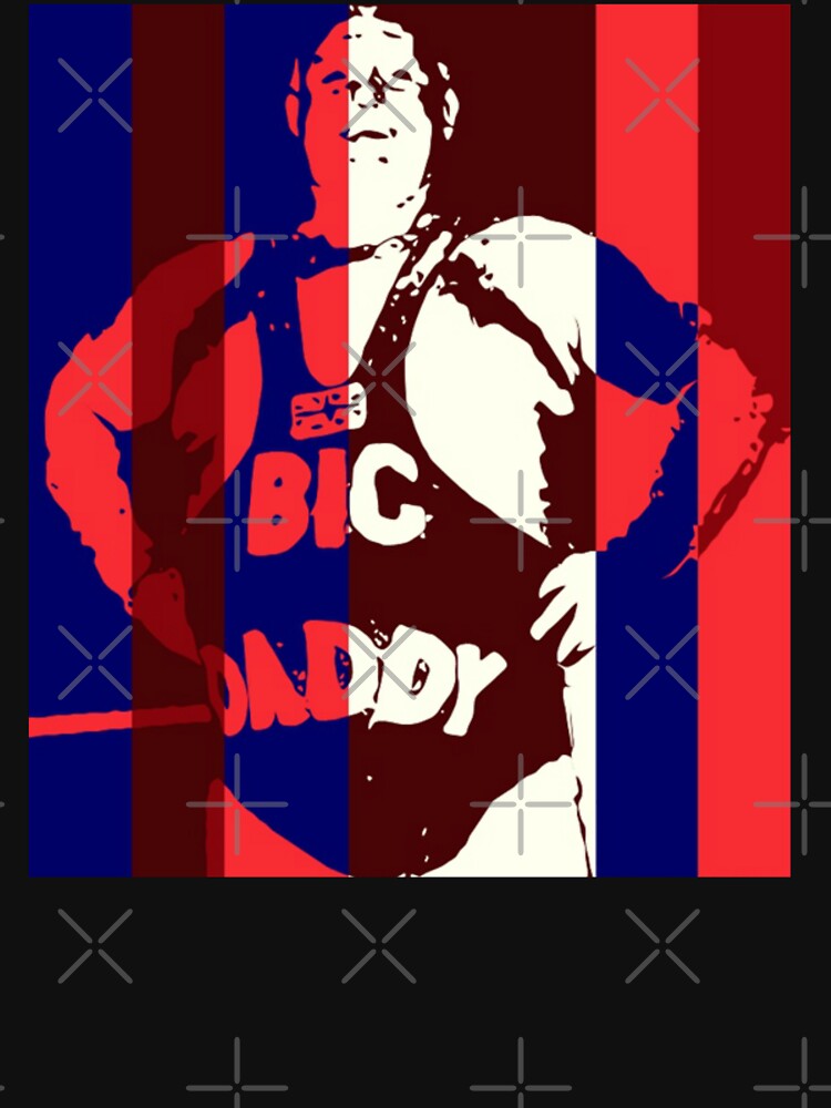 "Big Daddy Wrestler- Pop Art" T-shirt for Sale by halibutgoatramb ...
