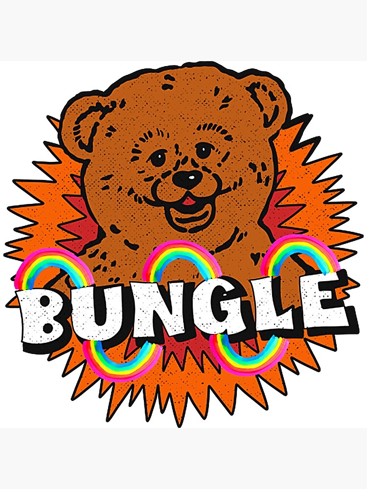 "Retro 80s TV Rainbow Bear Bungle" Poster for Sale by Samuelzase ...