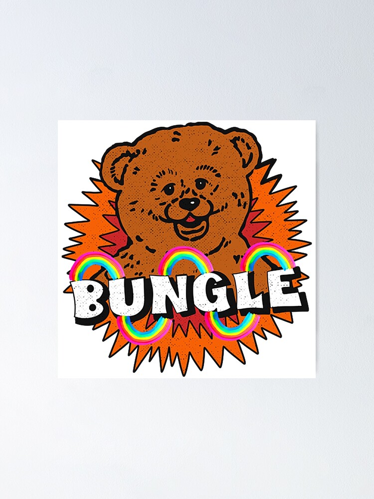 "Retro 80s TV Rainbow Bear Bungle" Poster for Sale by Samuelzase ...