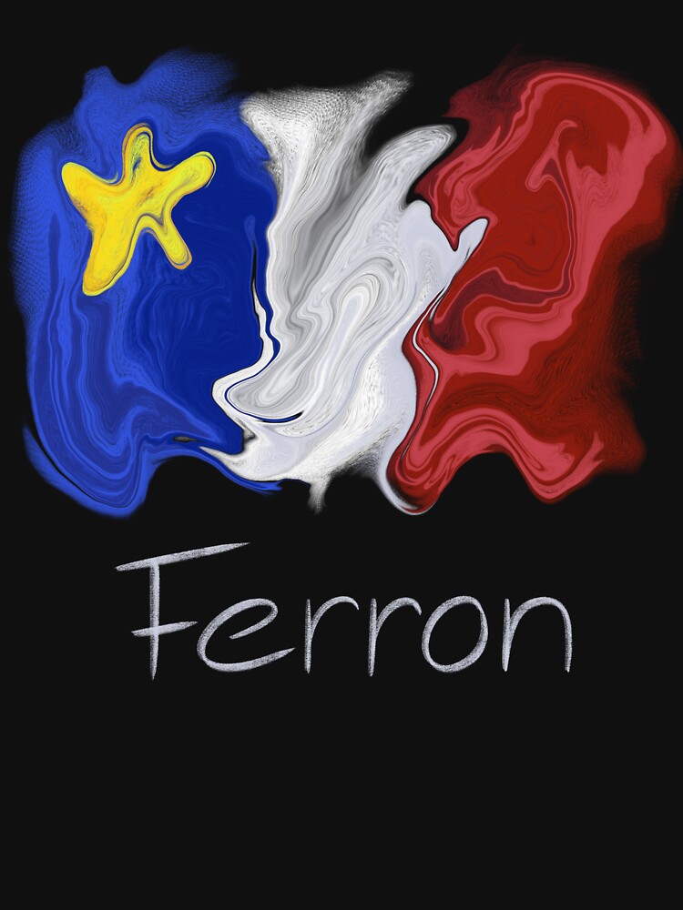 "Acadian Flag pastel liquid Ferron - Drapeau acadien liquide pastel ...