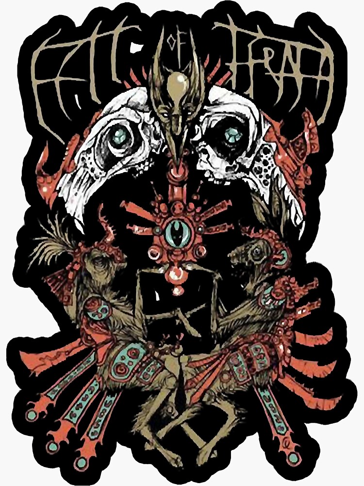 "FALL OF EFRAFA BAND METAL Essential" Sticker by TomasSuarez | Redbubble