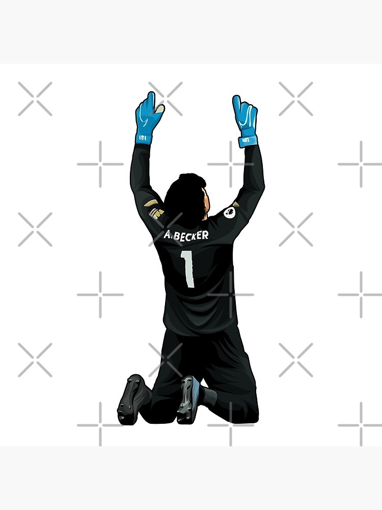 "Alisson Becker #1 Celebrates" Poster for Sale by BestOfGoals | Redbubble
