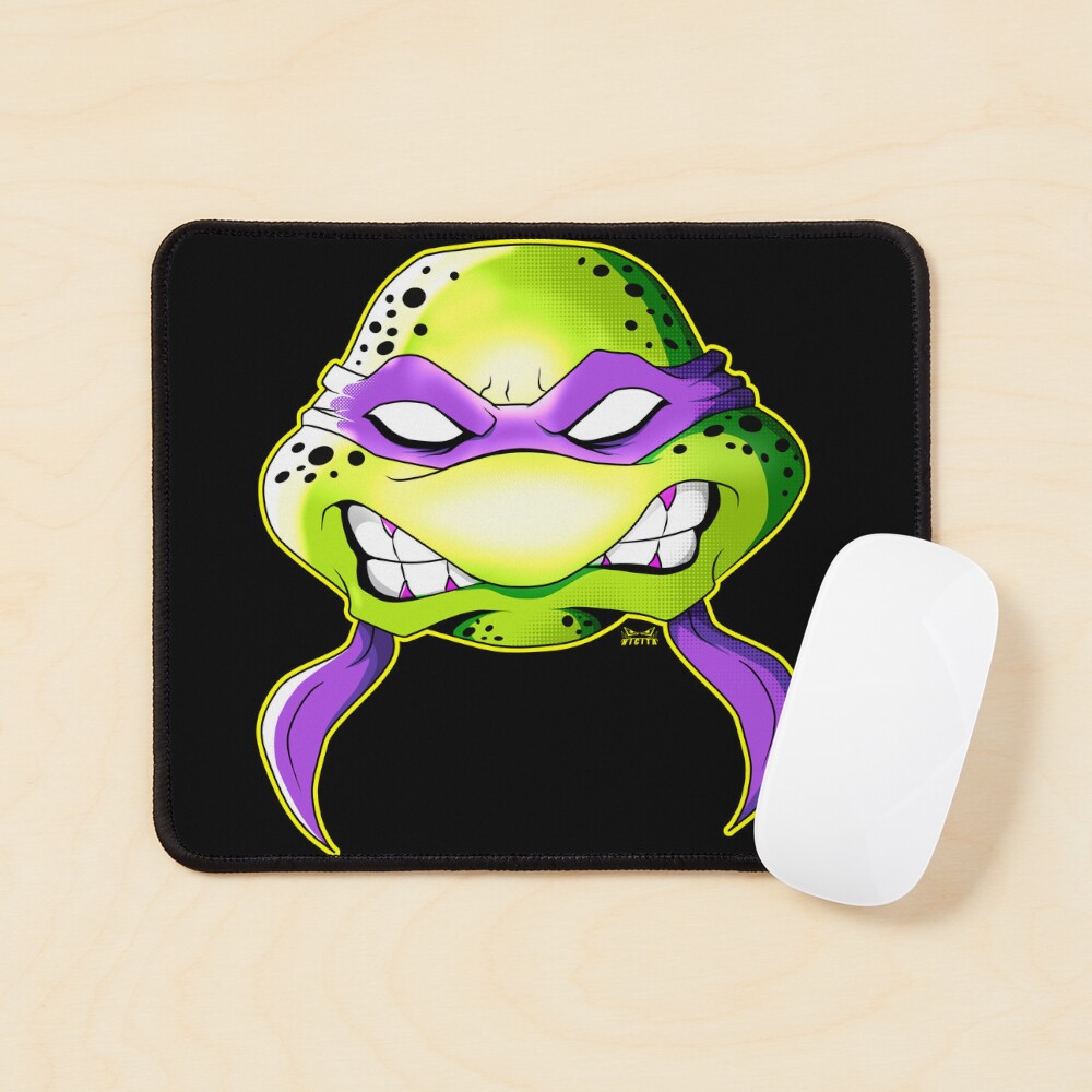 "Angry Purple Ninja Turtle Donnie" Sticker for Sale by nicitadesigns ...