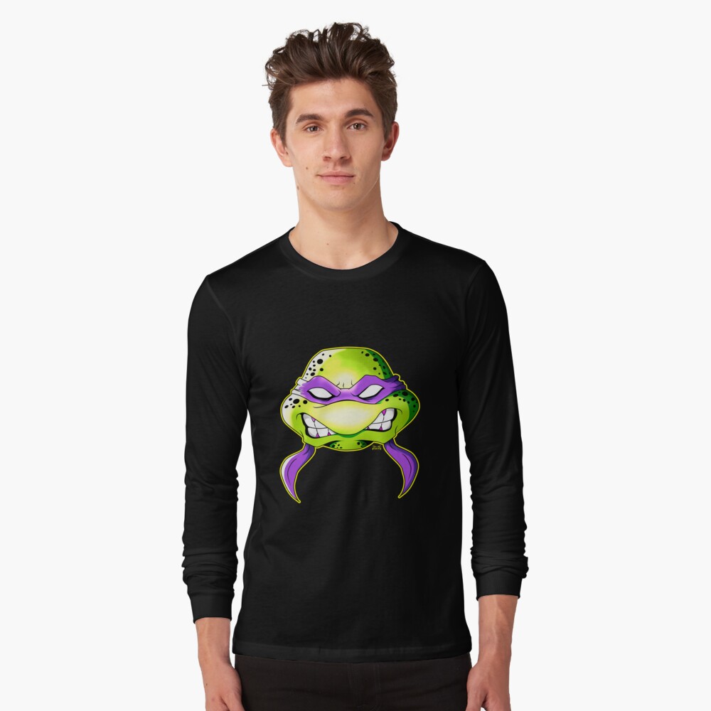 "Angry Purple Ninja Turtle Donnie" Sticker for Sale by nicitadesigns ...