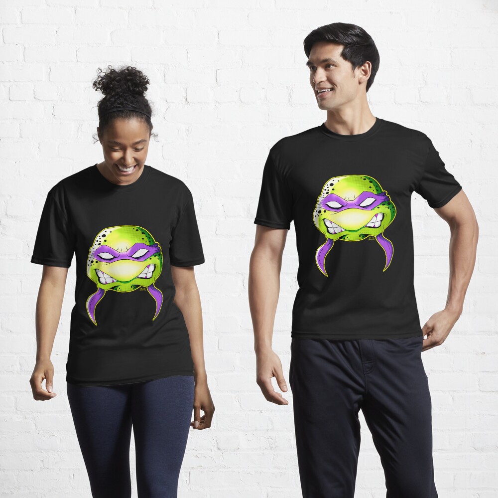 "Angry Purple Ninja Turtle Donnie" Sticker for Sale by nicitadesigns ...