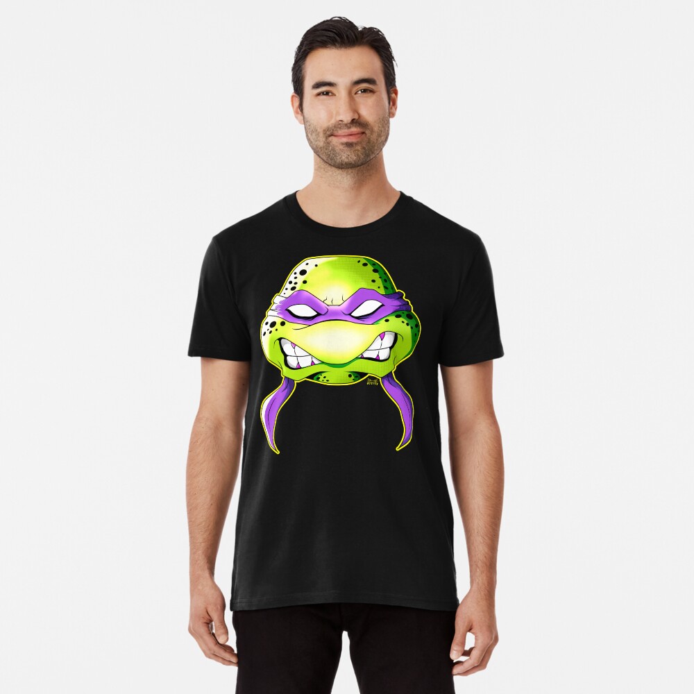 "Angry Purple Ninja Turtle Donnie" Sticker for Sale by nicitadesigns ...