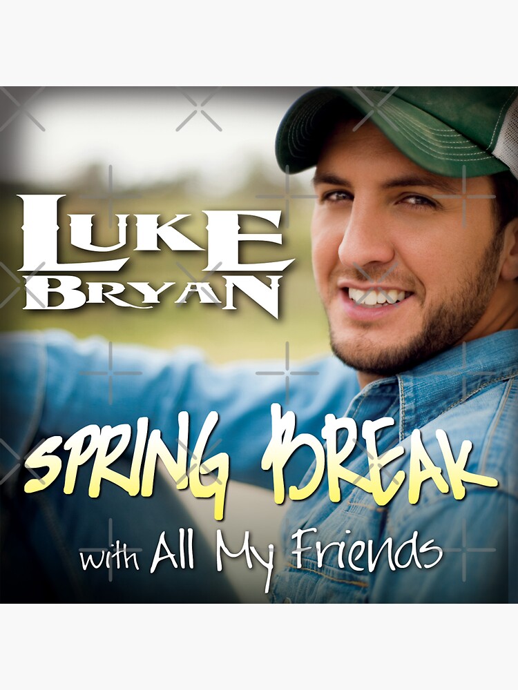 "Spring Break" Sticker for Sale by MadhuHenry | Redbubble