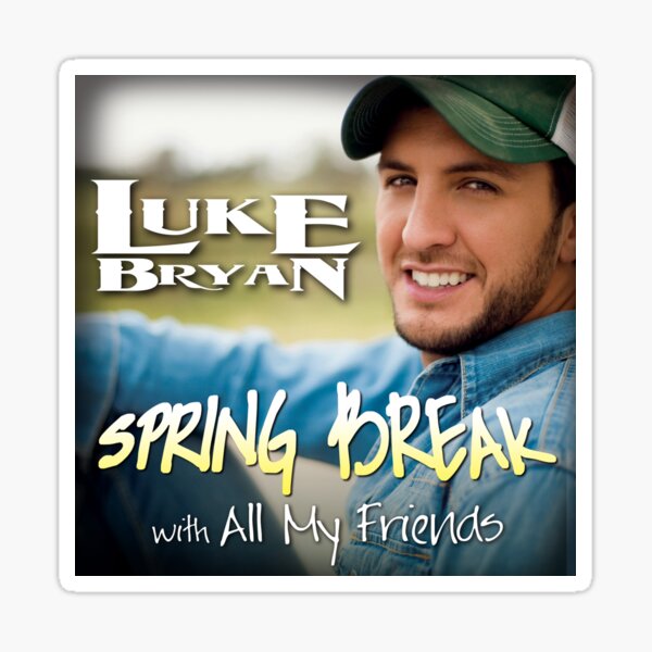 "Spring Break" Sticker for Sale by MadhuHenry | Redbubble