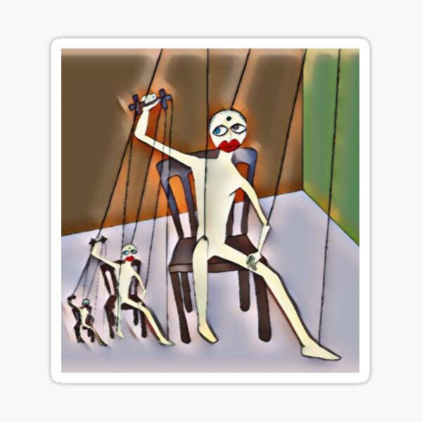 "Puppets puppets puppets" Sticker by weird83 | Redbubble