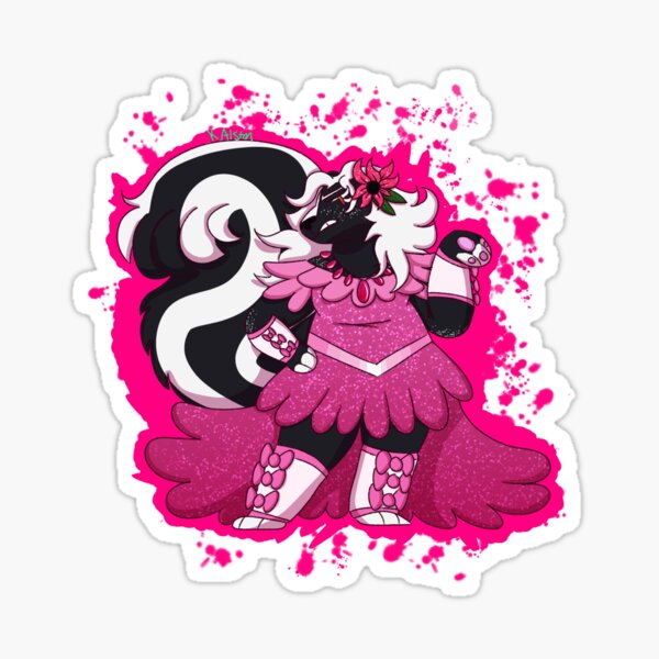 "Skunk Lady" Sticker by Weremoose | Redbubble