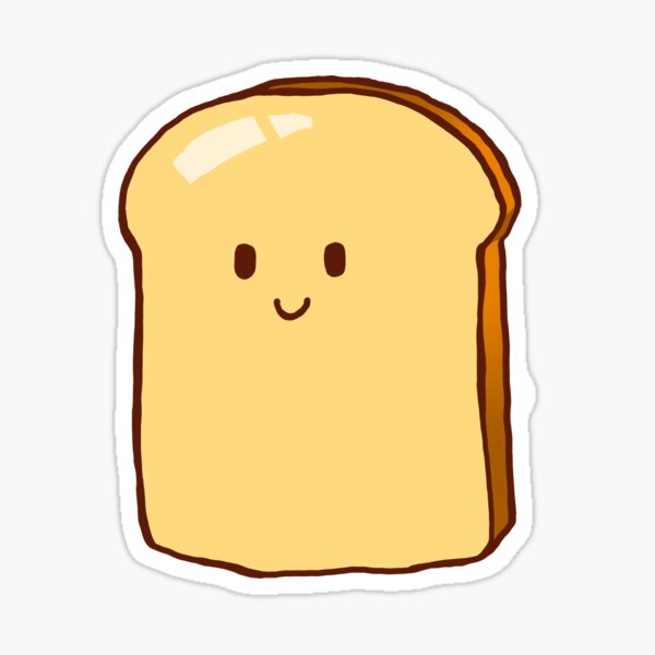 "Sliced Bread" Sticker for Sale by Teruteru3332 | Redbubble