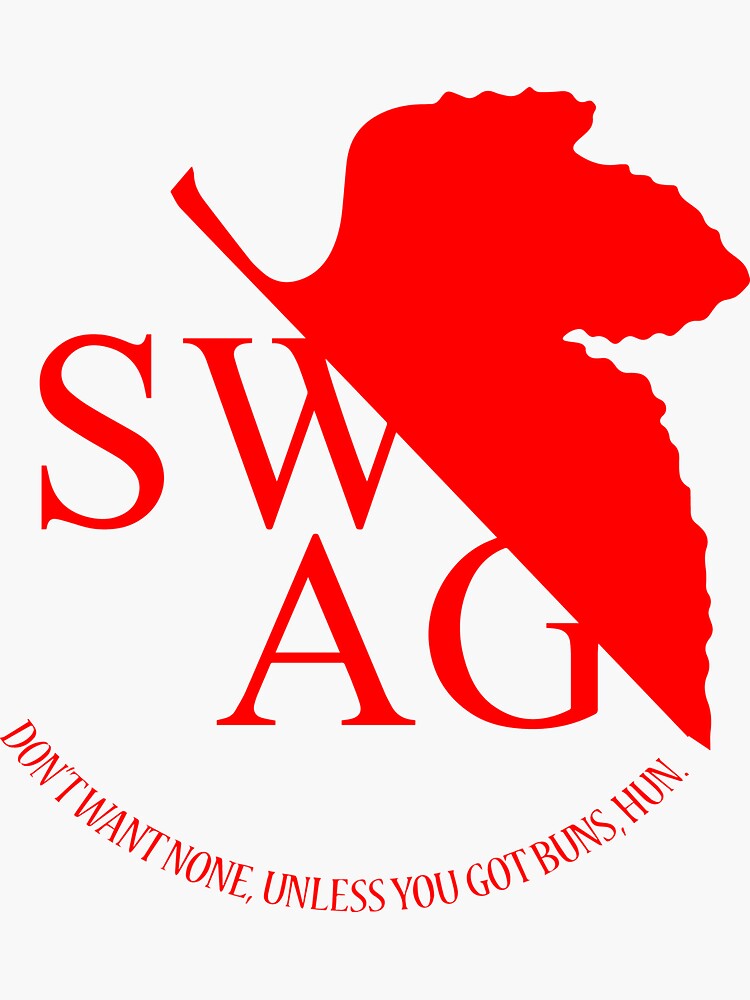 "SWAG Logo" Sticker by asmodeusNOIR | Redbubble