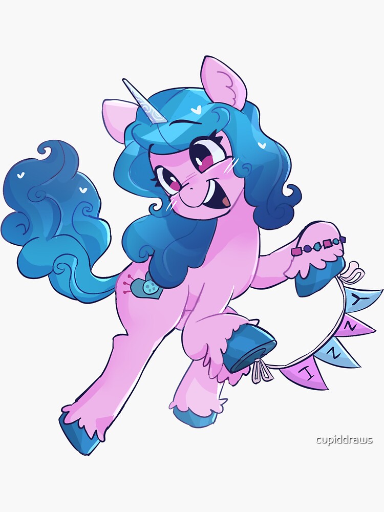 "Izzy" Sticker by cupiddraws | Redbubble