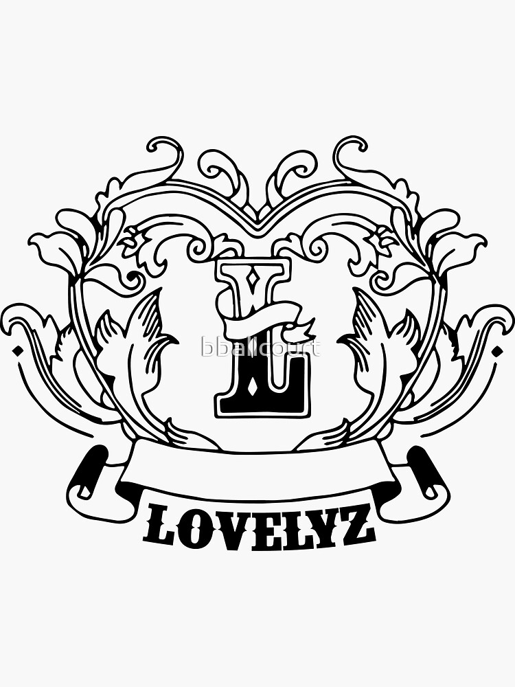 "Lovelyz - Logo" Sticker for Sale by bballcourt | Redbubble