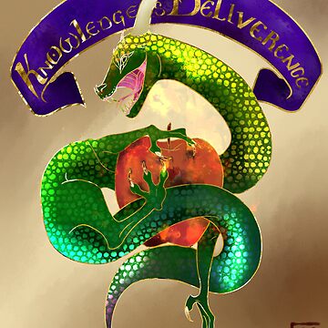 "Snake of Eden" Sticker for Sale by Ragdoll-Prince | Redbubble