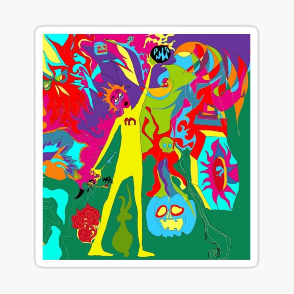 "Madness" Sticker by weird83 | Redbubble