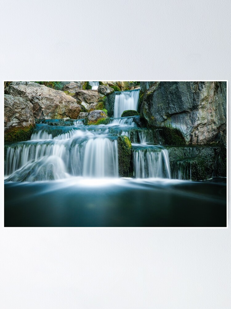"Waterfall" Poster for Sale by SleepyyElephant | Redbubble