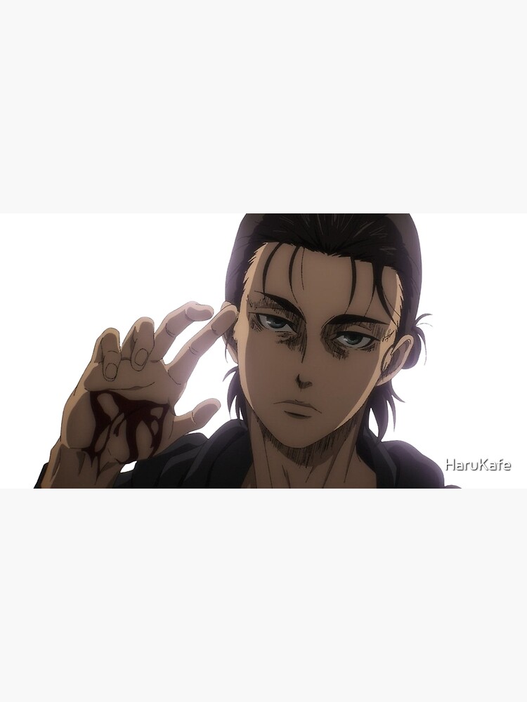 "Eren Table Scene" Poster for Sale by HaruKafe | Redbubble