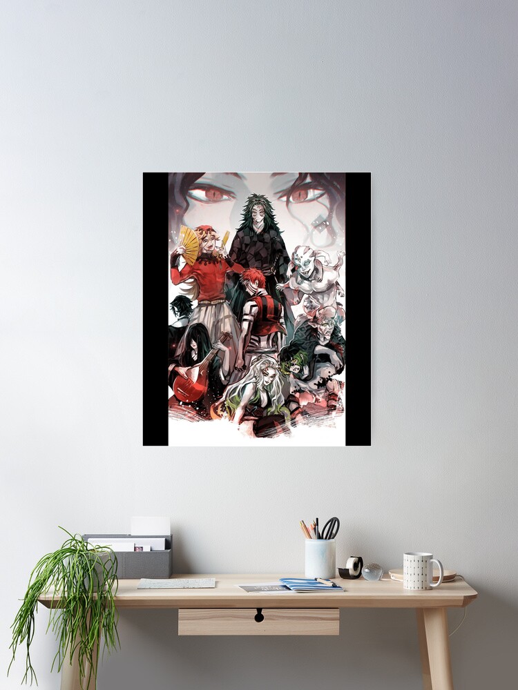 "Muzan with upper moons Classic ." Poster for Sale by ElgaAmato | Redbubble