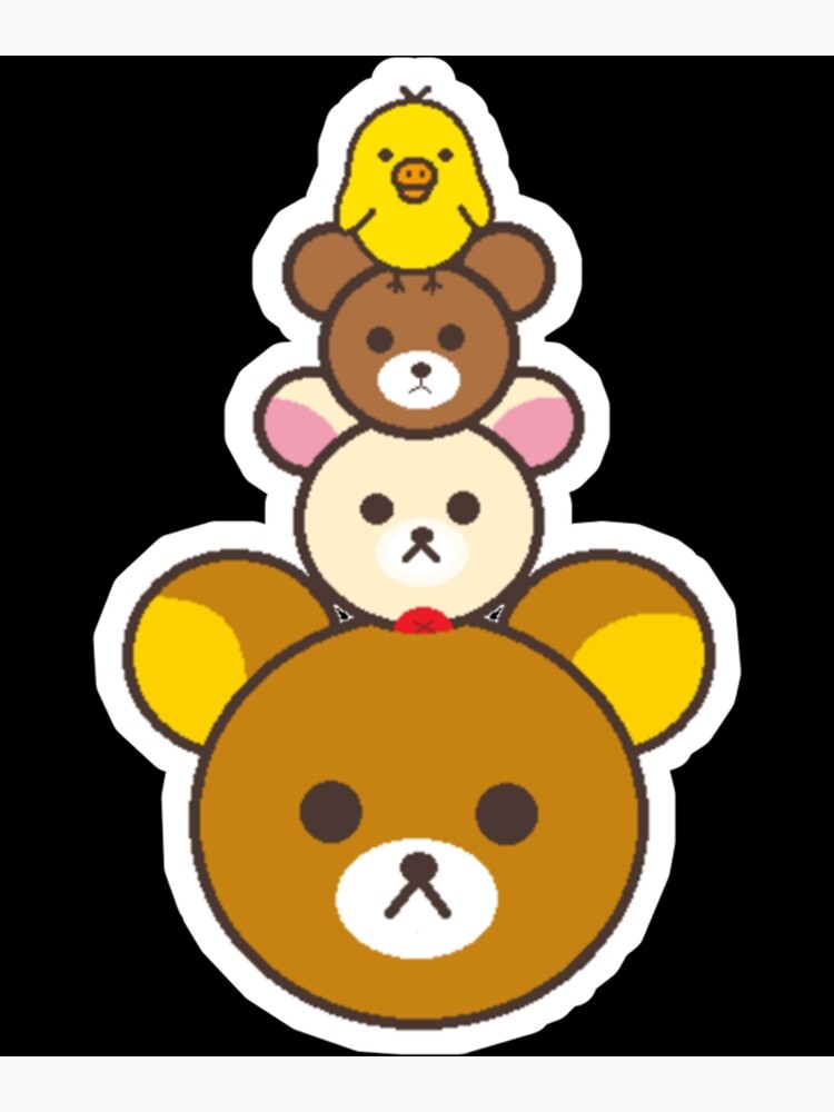 "Rilakkuma and friend " Poster for Sale by PrinceMousaNo1 | Redbubble
