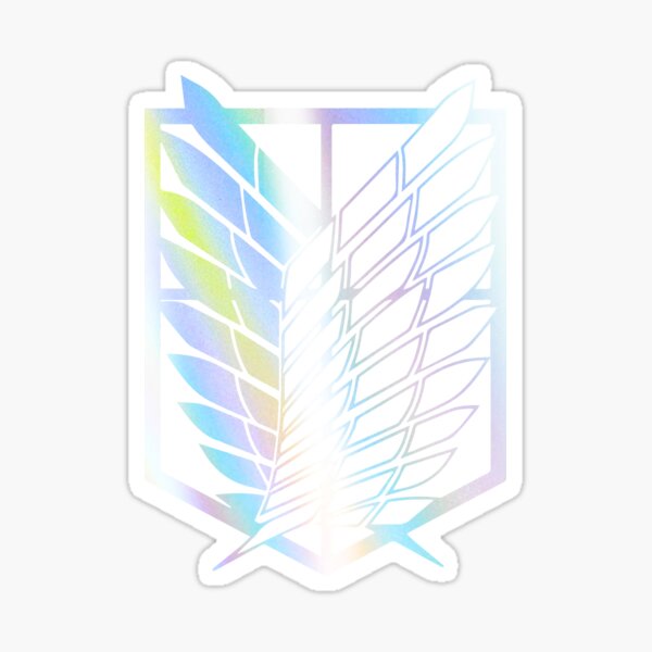 "Attack on Titan Scout Regiment" Sticker by SelindaWorld | Redbubble