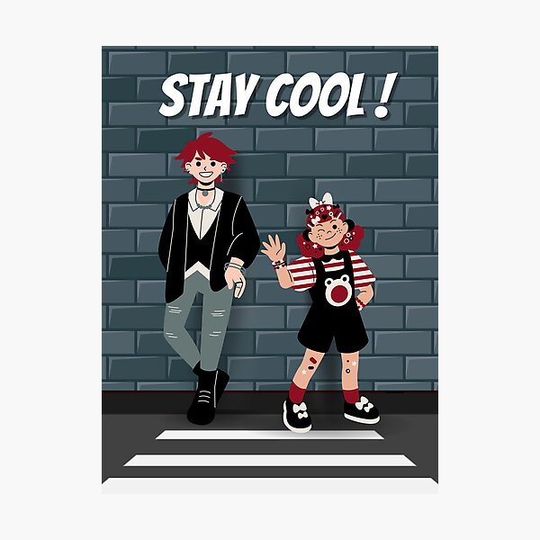 "Stay Cool Clear Mind Mental Health Social Wellbeing Affirmation ...