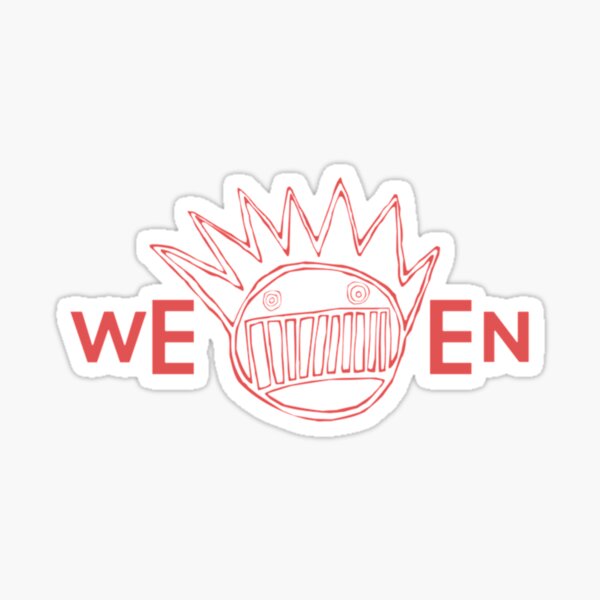 "Ween-Logo Essential ." Sticker by HelmutWiegand | Redbubble