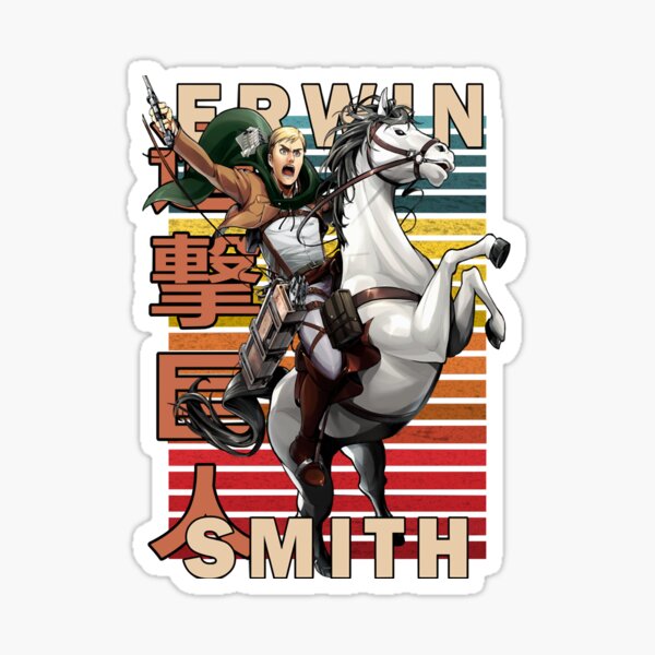 "Erwin Smith Attack On Titan Shingeki No Kyojin Cool Snk Aot Anime ...