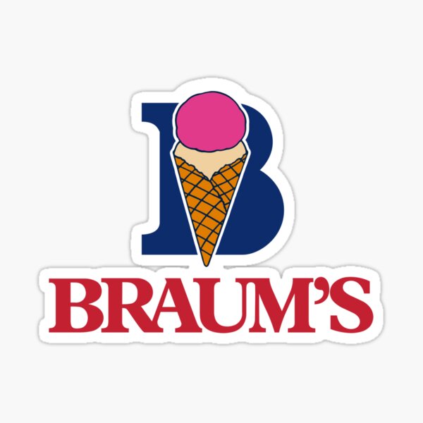 "Braum's" Sticker by LapeidGreen | Redbubble