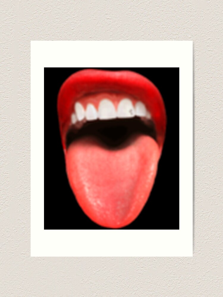 "Megan Thee Stallion tongue logo " Art Print for Sale by MaciEmi ...