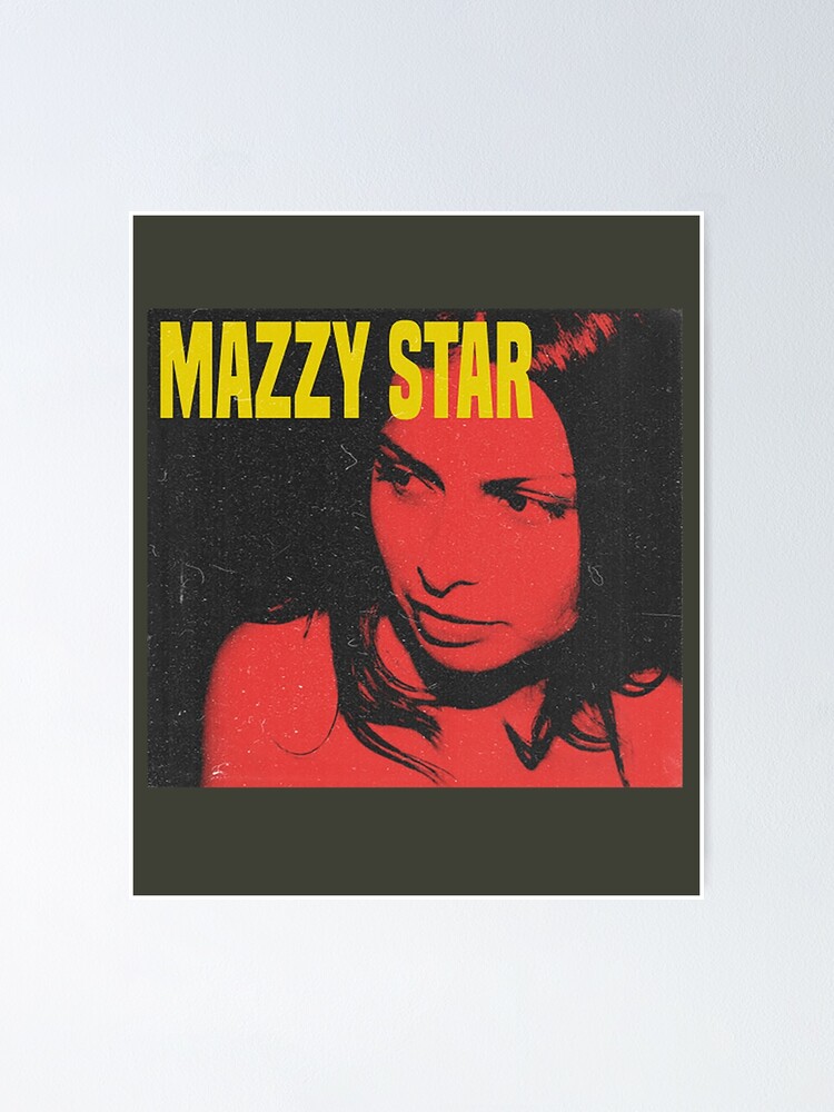 "Mazzy Star Red vintage" Poster for Sale by SamuelDall | Redbubble