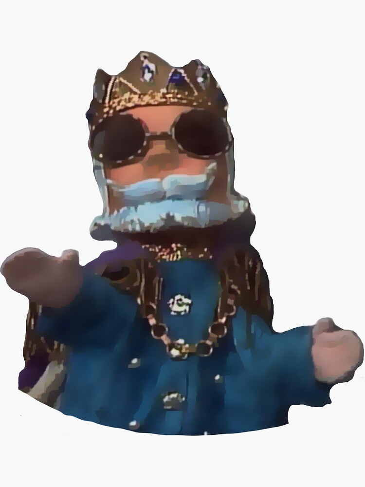 "King Friday XIII" Sticker by Boojix | Redbubble